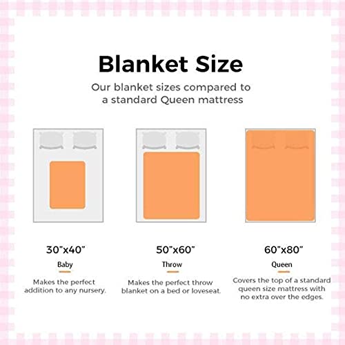 Softball Personalized Name Soft Fleece Bed Blankets Throws as Birthday Wedding Gifts for Sofa Couch 50'' x 60''