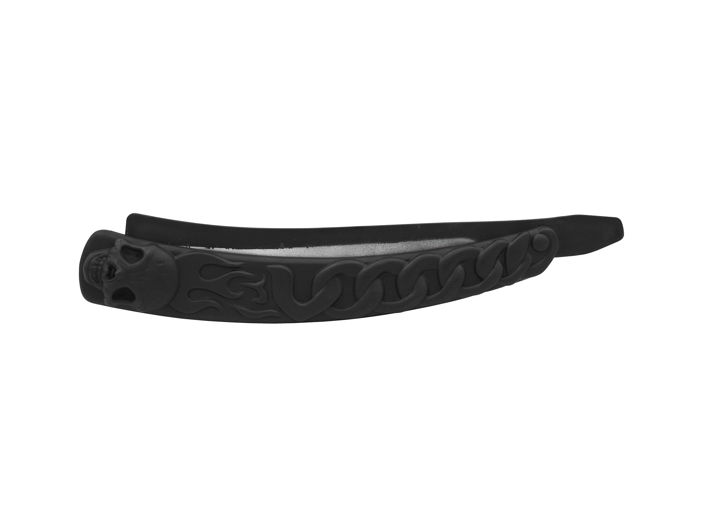 Nicky Bigs Novelties Fake Bloody Straight Razor Shaving Knife Plastic Cosplay Halloween Costume Prop