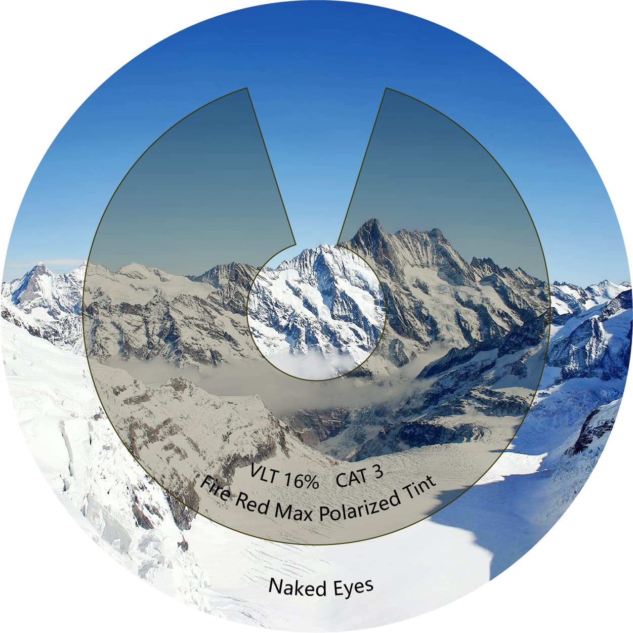 Tintart Performance Lenses Compatible with Oakley Scalpel OO9095 | Scalpel Asain Fit(AF) OO9134 Polarized Etched-Fire Red