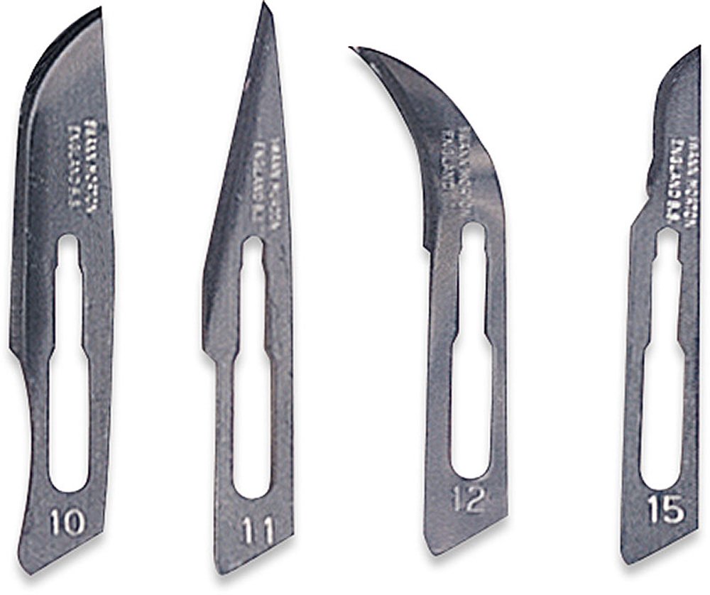Swann-morton Scalpel Blades, #11, 5 Pack
