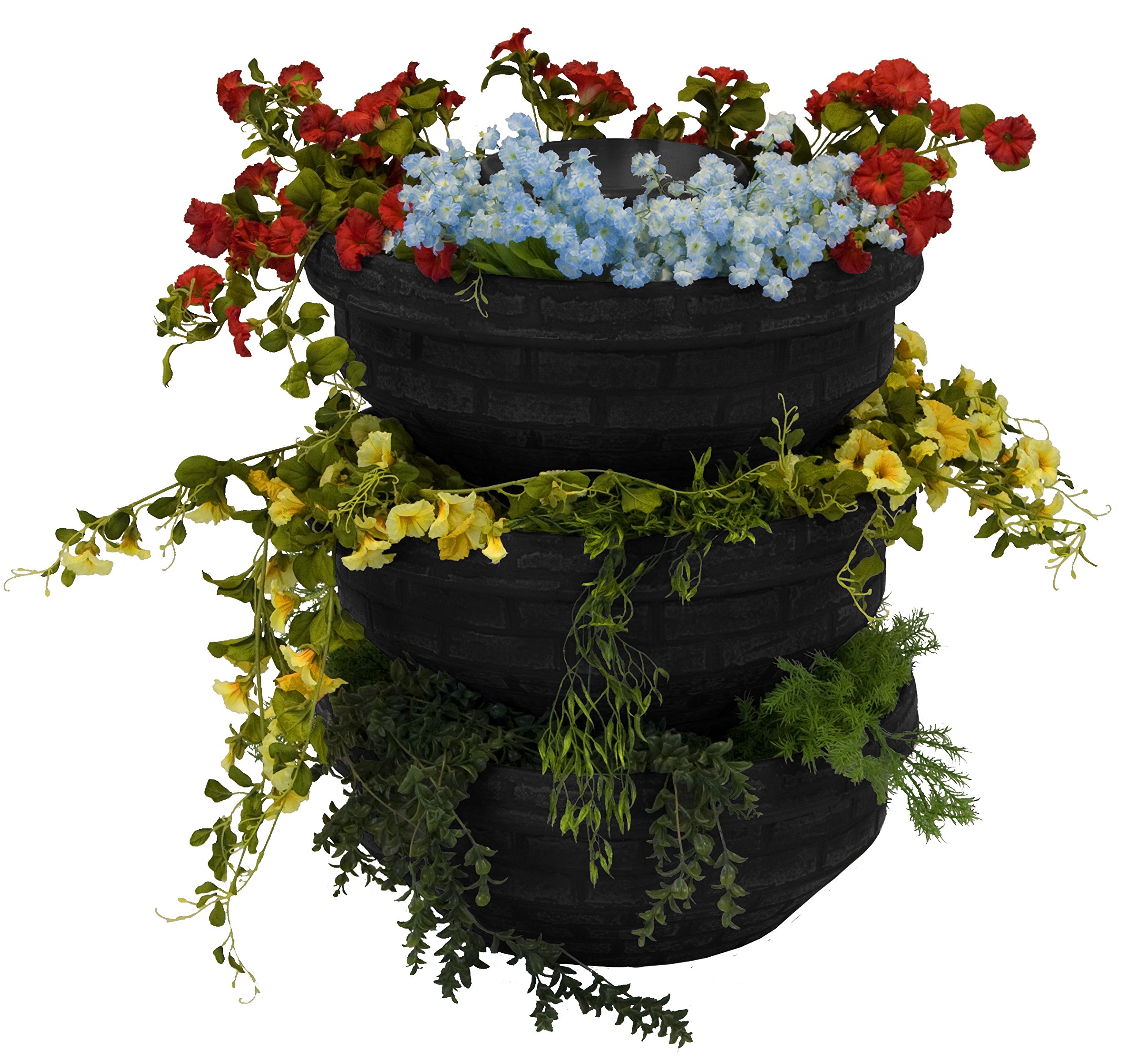 Good Ideas ECG3-Dar English Composting Garden Bin, Dark Granite