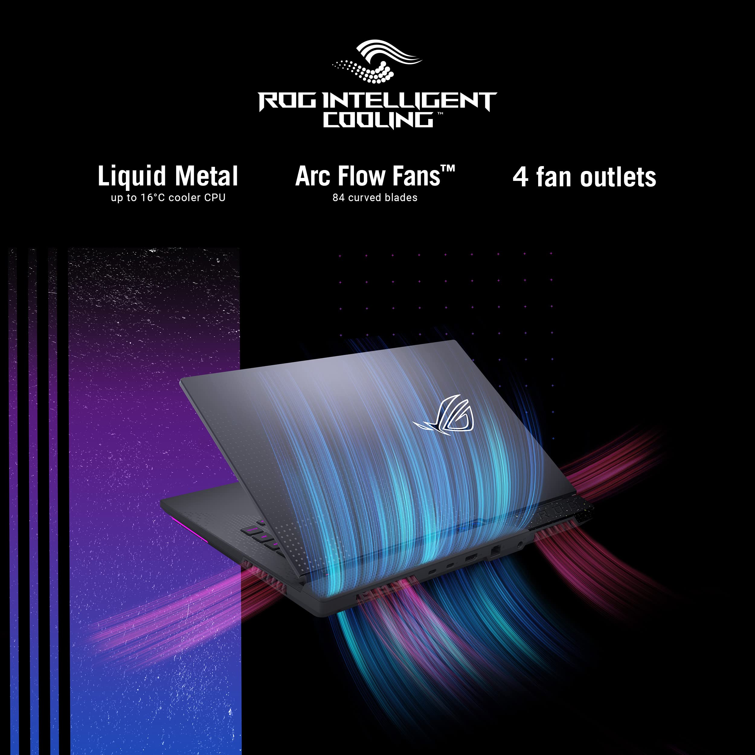 ASUS ROG Strix G15 (2022) Gaming Laptop, 15.6" 300Hz IPS FHD Display, NVIDIA GeForce RTX 3050, AMD Ryzen 7 6800H, 16GB DDR5, 1TB SSD, RGB Keyboard, Windows 11 Home, G513RC-IS74