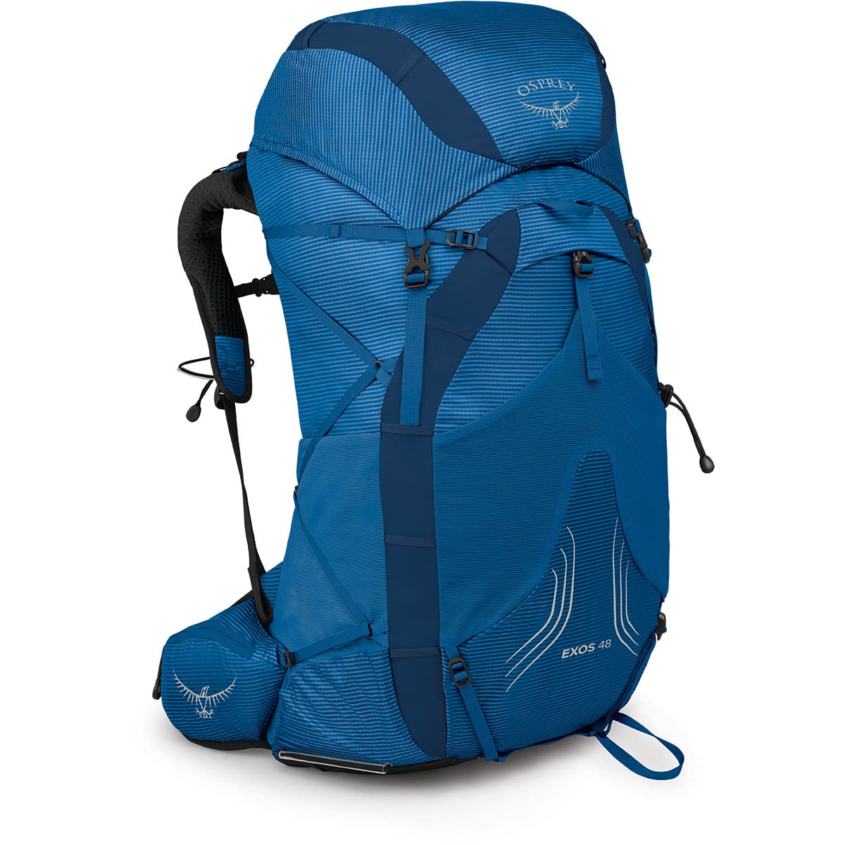 Osprey Exos 48 Men's Ultralight Backpacking Backpack, Tungsten Grey, Small/Medium