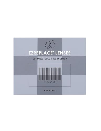 EZReplace Lenses Replacement for Oakley Scalpel OO9095 Sunglasses (Polarized Lenses) - Fits Oakley Scalpel Frame (Ice Blue+Fire Red)