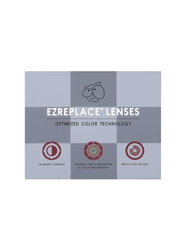 EZReplace Lenses Replacement for Oakley Scalpel OO9095 Sunglasses (Polarized Lenses) - Fits Oakley Scalpel Frame (Ice Blue+Fire Red)