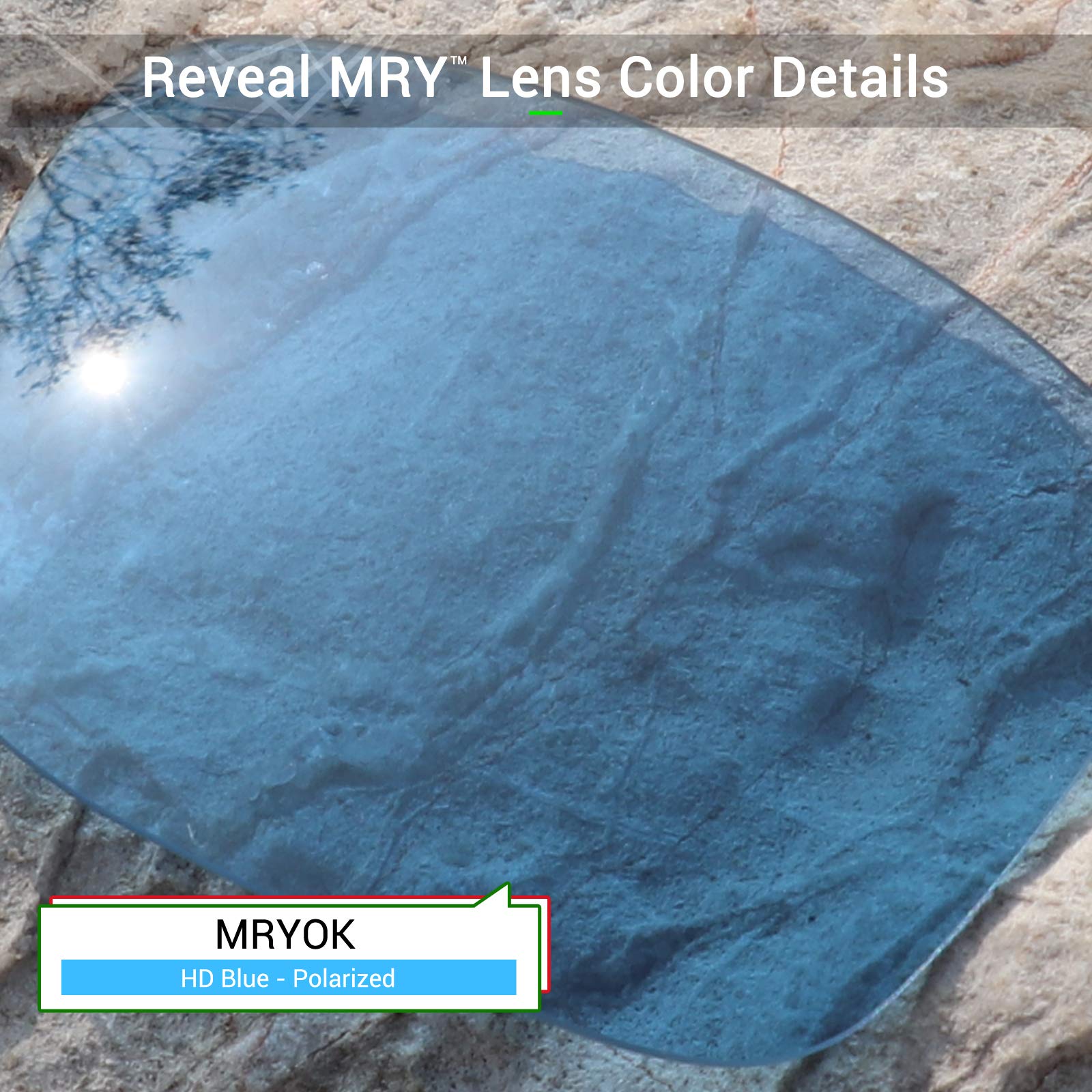Mryok Polarized Replacement Lenses for Oakley Scalpel OO9095 - HD Blue