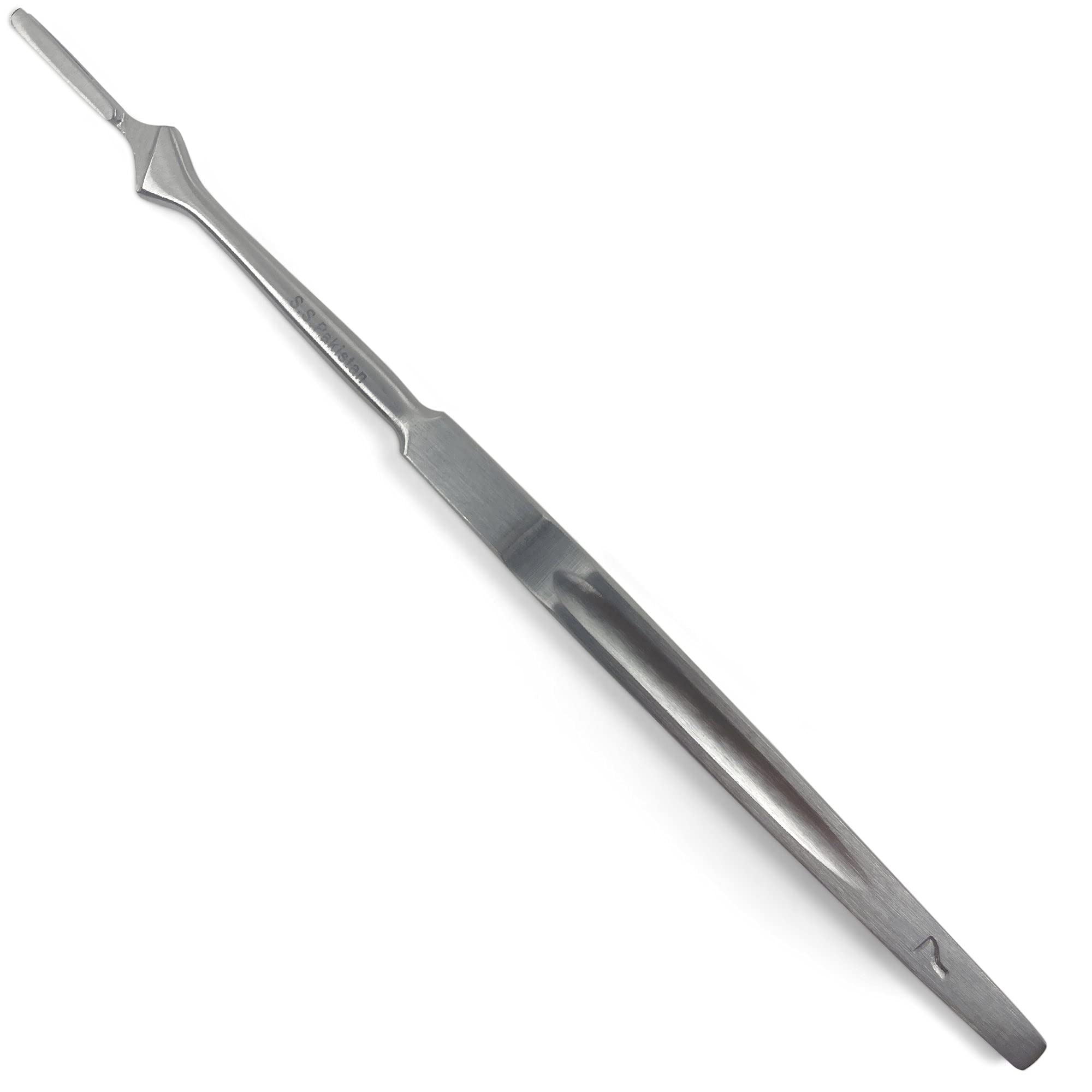 DEXSUR Scalpel Handle # 7, Premium Quality, Rust Proof Stainless Steel Scalpel Knife Handle, Lightweight and Durable, Fits Surgical Blades No. 10, 11, 12, 13, 14 and 15
