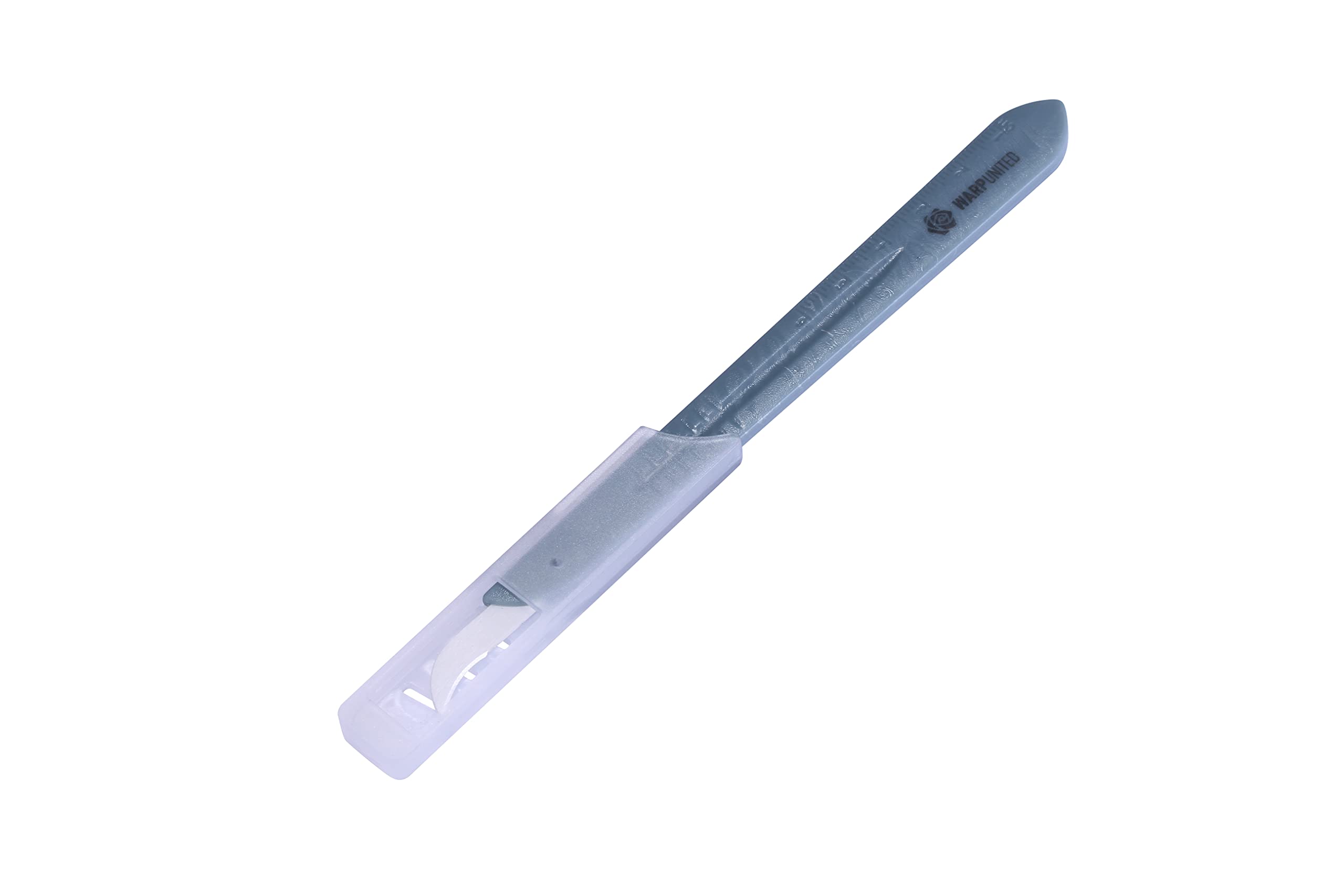 4-Pack Betor MR Safe Ceramic Scalpel #12 Hook Blade with Safety Cap Non-Ferrous
