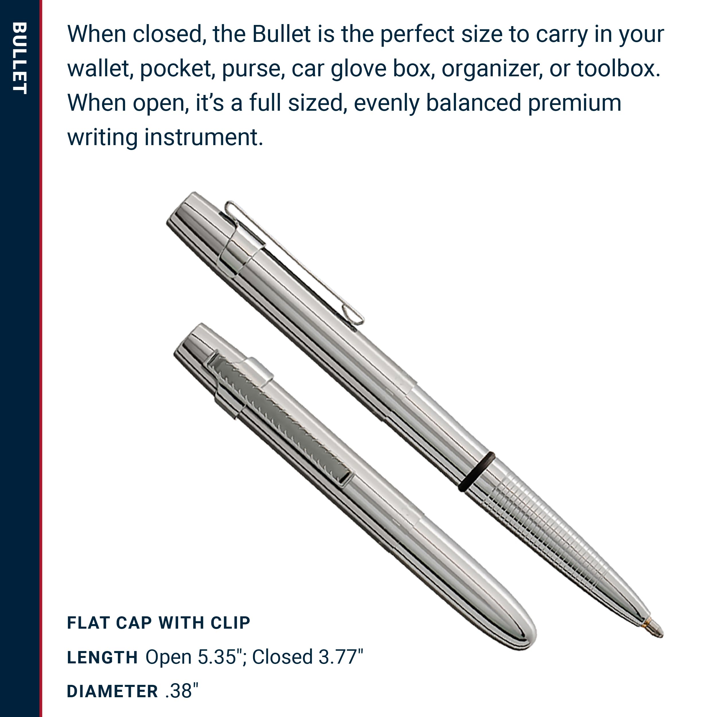 Fisher Space Pen - The Original Astronaut Pen - AG7 Series - Chrome