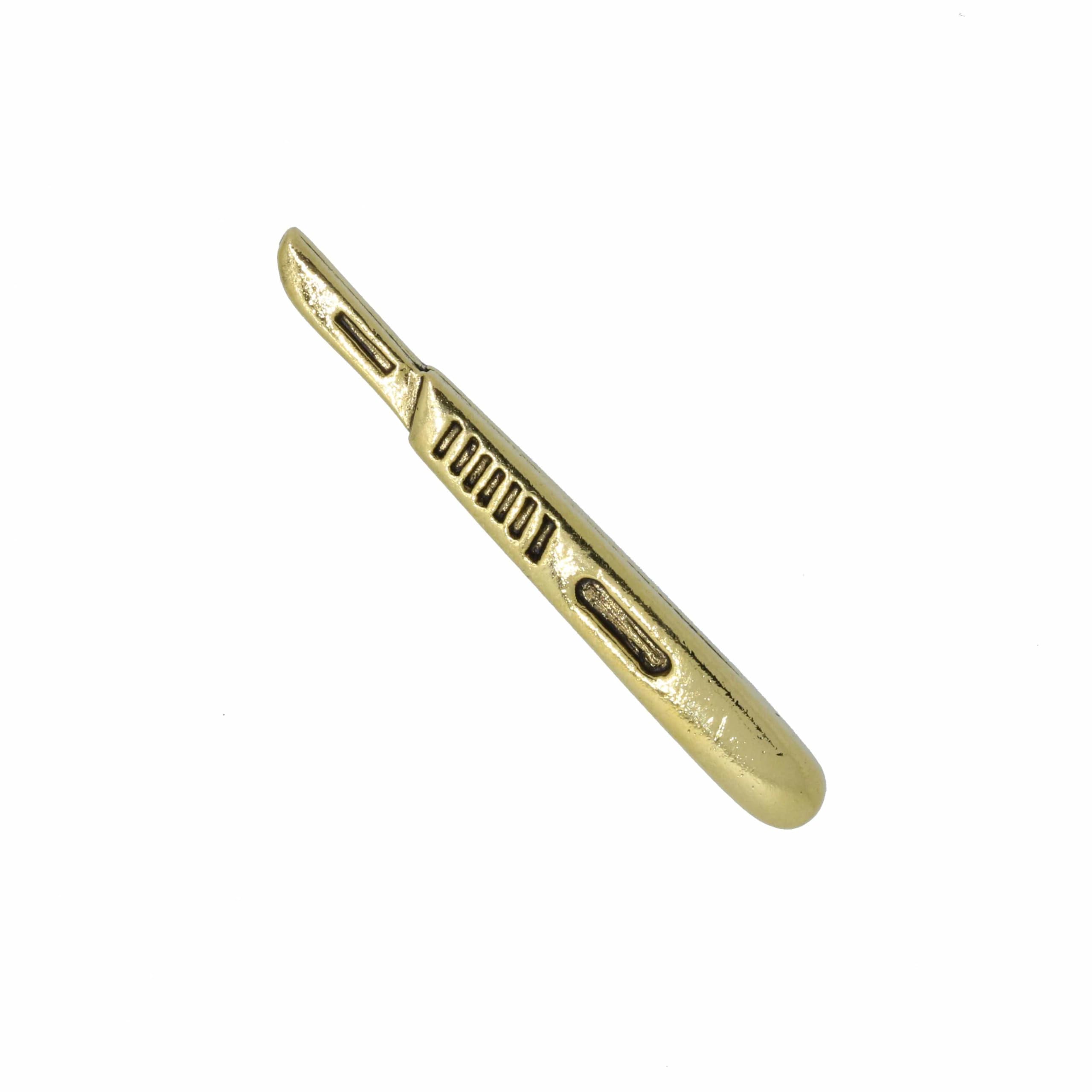 Jim Clift Design Scalpel Gold Lapel Pin - 1 Count