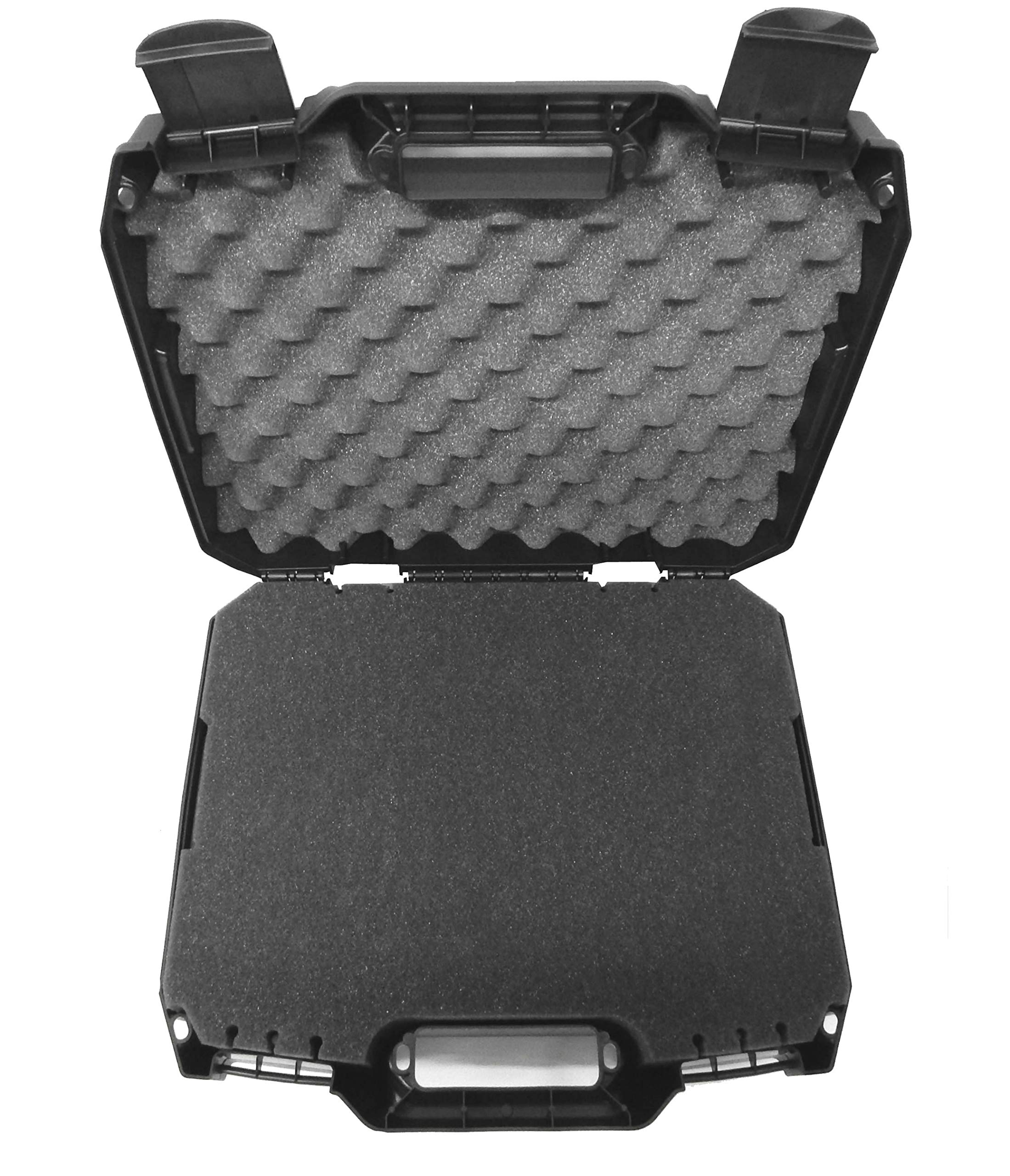 CASEMATIX Hard Shell Projector Travel Case with Customizable Interior Compatible with BenQ MX707 Projectors, MH535FHD, MW535A, HT1070A, MS524AE and More - Includes Case Only