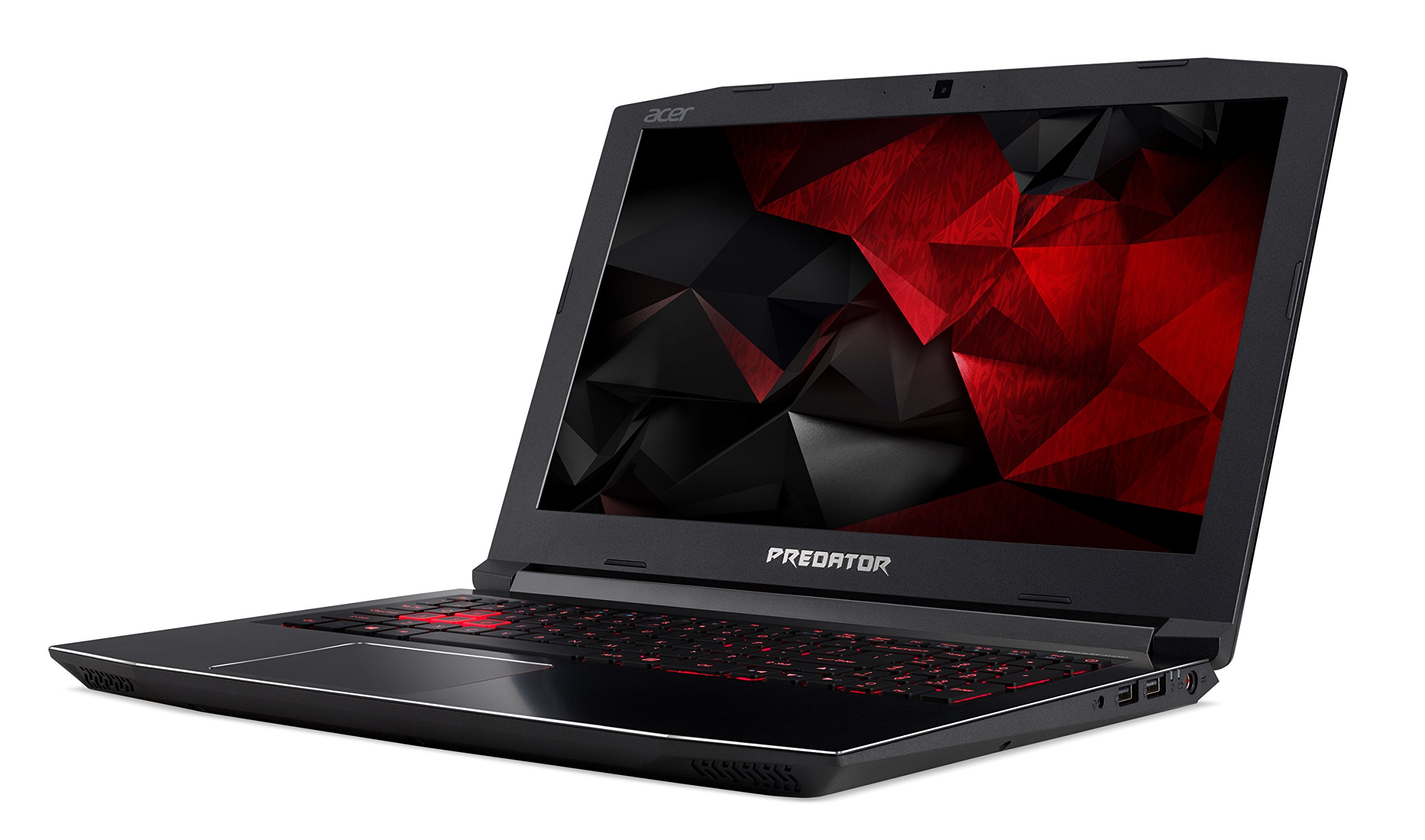 Acer Predator Helios 300 Gaming Laptop, Intel Core i7, GeForce GTX 1060, 15.6" Full HD, 16GB DDR4, 256GB SSD, 1TB HDD, G3-572-7526