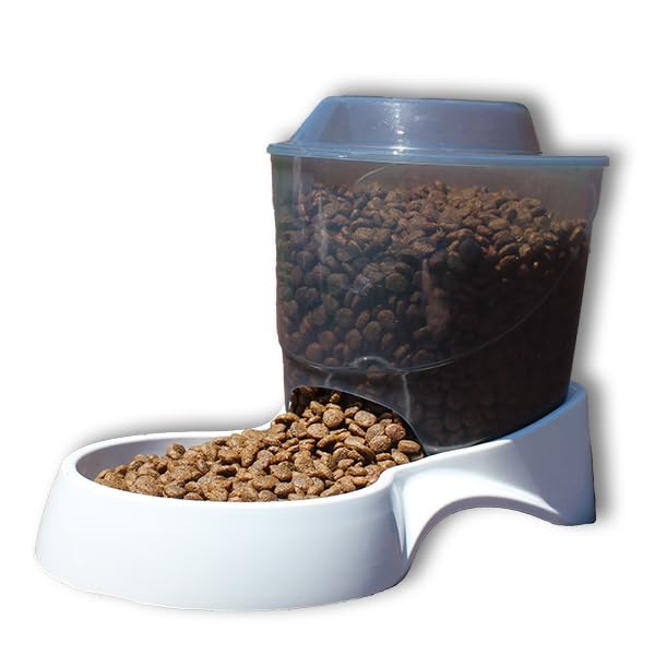 Van Ness Pets Small Gravity Auto Feeder for Cats/Dogs, 3 Pound Capacity