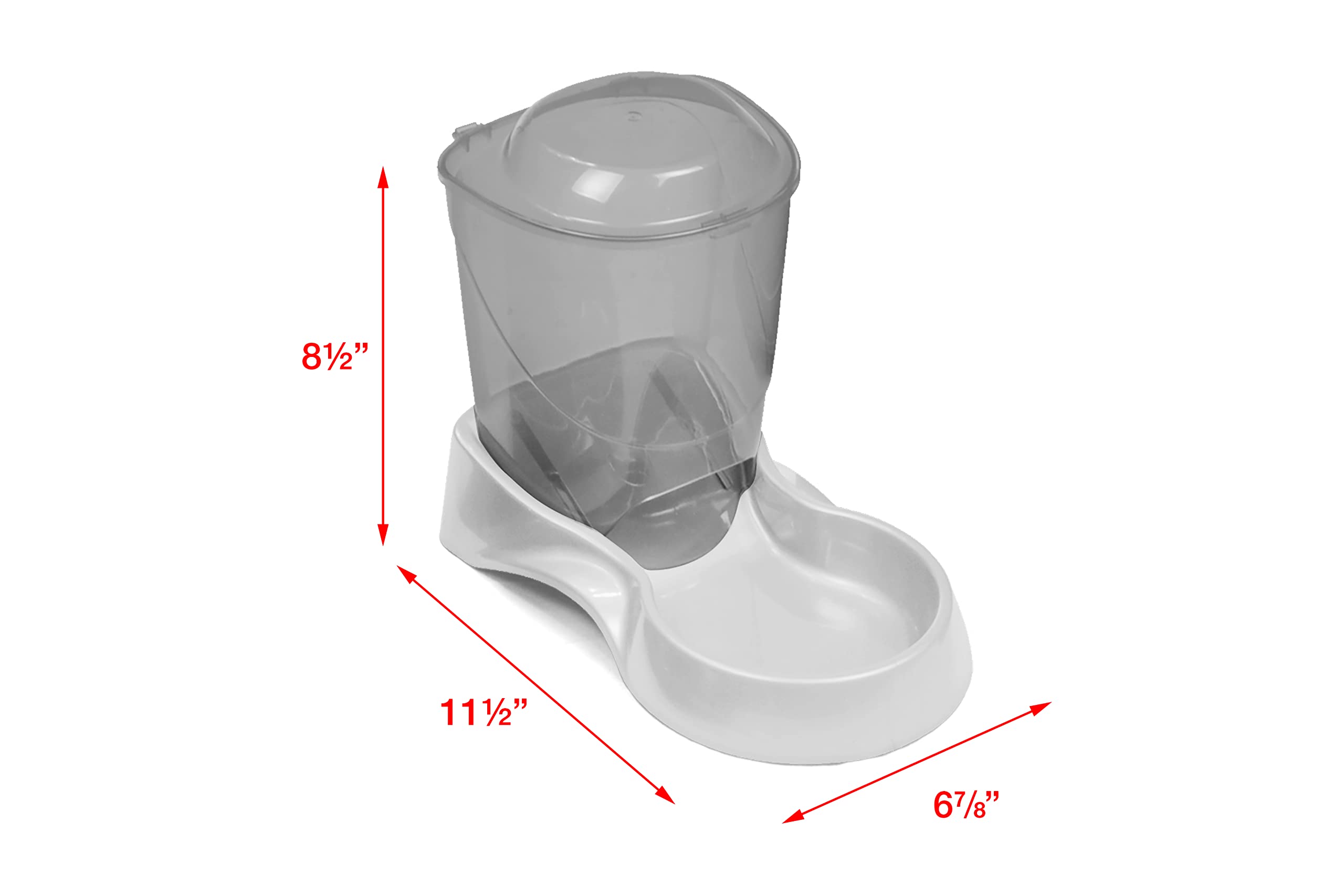 Van Ness Pets Small Gravity Auto Feeder for Cats/Dogs, 3 Pound Capacity