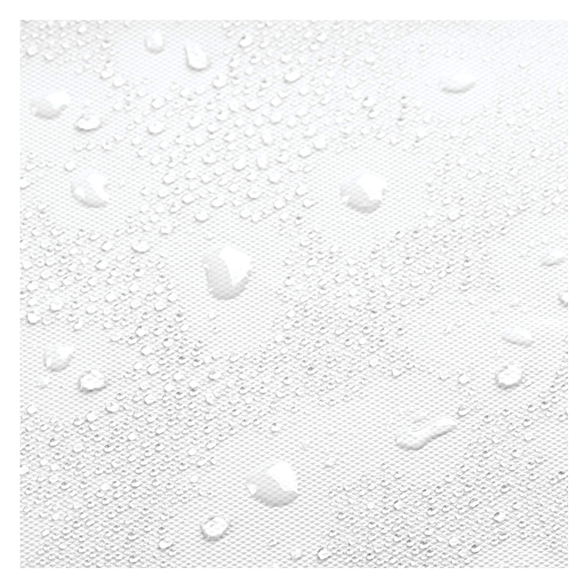 iDesign PEVA Mold and Mildew Resistant Plastic Shower Curtain Liner for Use Alone or With Fabric Curtain, Set of 2, 72” x 72”, White