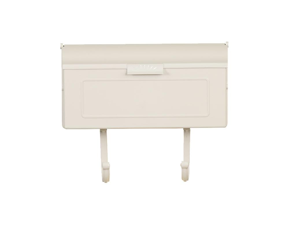 Special Lite Horizon Horizontal Wall Mount Mailbox - White Aluminum Mailbox for Wall Mount - SHH-1006-WH