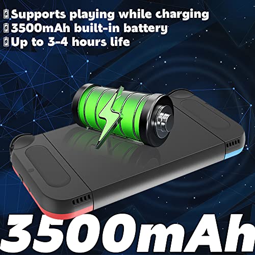 X51 Handheld Game Console 5.0 inch Pro Retro Games Consoles Classic Video Games Built-in Preinstalled Rechargeable Battery Portable Style Gaming Consoles 64GB Blue Red