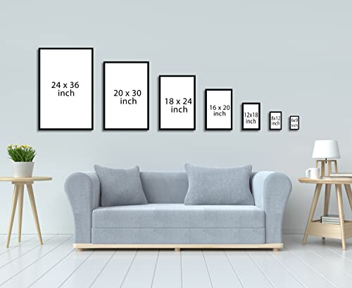 Washington DC Illustration Poster, Washington DC Skyline Poster Cityscape and Landmark Print, Washington Dc Illustration Home Wall Art, Office Wall Decor - 18x24