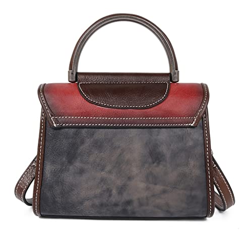 TFIIEXFL Ladies Handbag Crossbody Handbag Women Retro Messenger Shoulder Tote Bag (Color : E, Size : 21 cm (L)*8.5 cm(D)*16 cm (T))