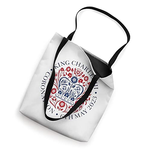 KING CHARLES III ROYAL CORONATION LOGO 6 MAY 2023 SOUVENIR Tote Bag