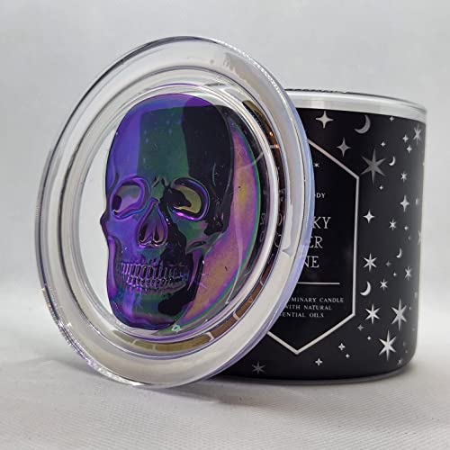 Bath Body Works, White Barn 3-Wick Candle w/Essential Oils - 14.5 oz - 2022 Halloween Scents! (Spooky Cider Lane)