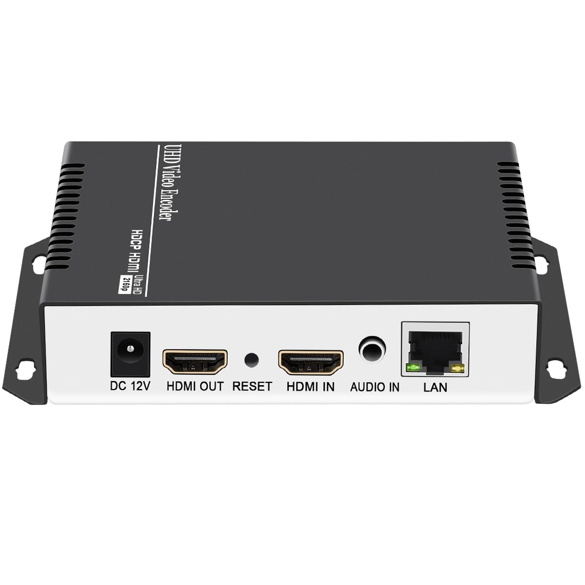URayCoder H265 H264 4K HDMI Video Streaming Encoder IPTV with RTSP RTMPS HLS M3U8 UDP SRT ONVIF, HD HDMI to IP Live Broadcast Streamer Hardware for YouTube Facebook and Other Servers