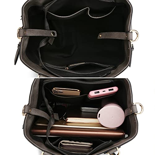 MKF Collection Crossbody Hobo Bag for Women Fashion, Vegan Leather Shoulder Purse, Tassel Top Handle Handbag