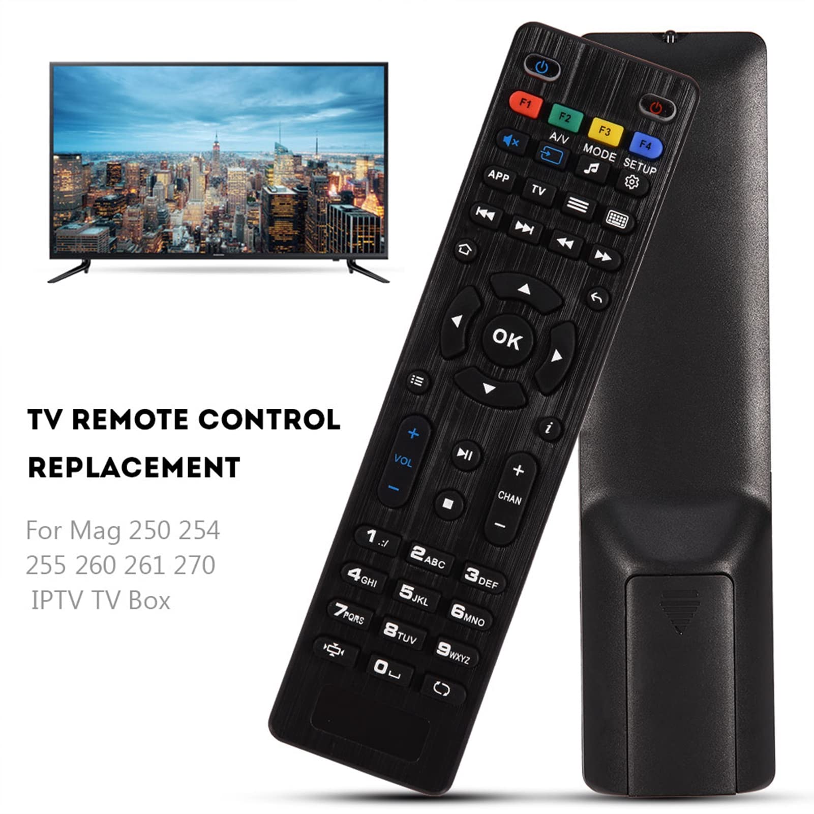 Replacement TV Box Remote Control Universal Remote Controller for Mag 250 254 255 260 261 270 IPTV TV Box