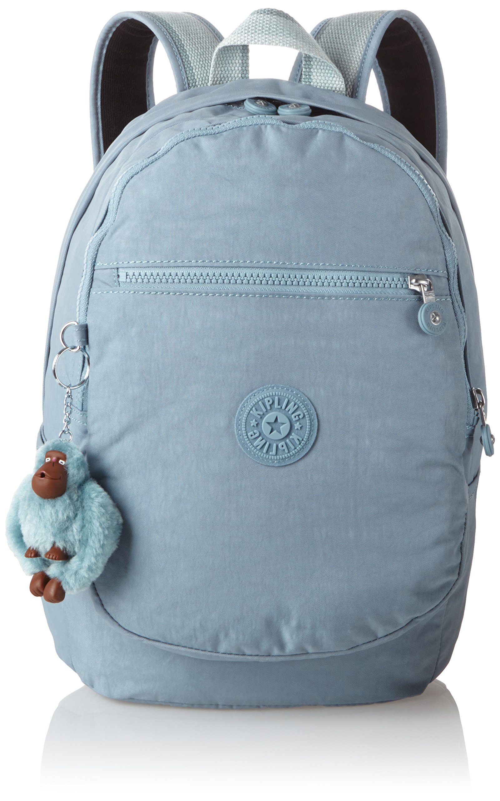 Kipling Backpack, Grey (Cotton Grey)