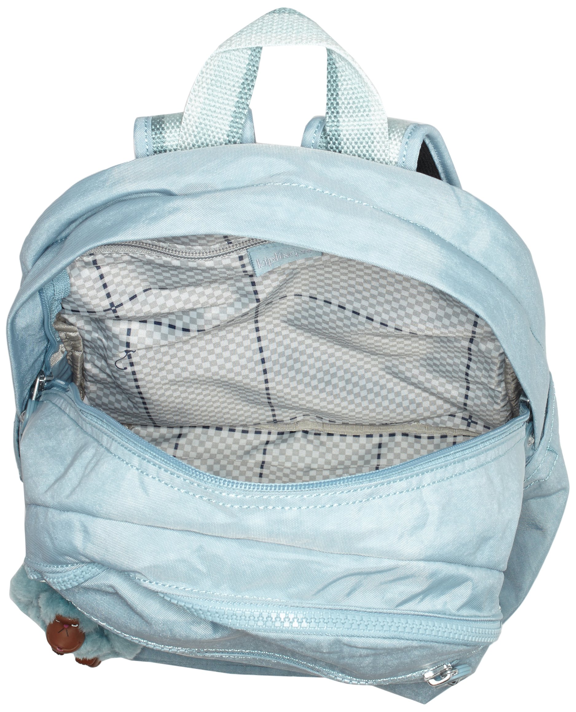 Kipling Backpack, Grey (Cotton Grey)