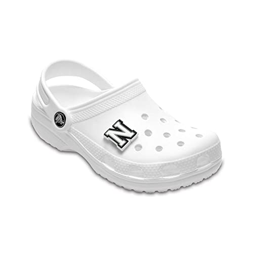 Crocs Jibbitz Letter Shoe Charms | Jibbitz for Crocs, Letter N, Small