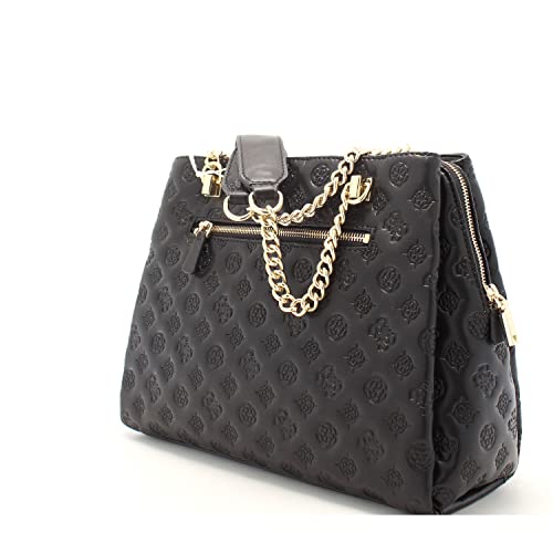 GUESS La Femme Girlfriend Shoulder Satchel, Black