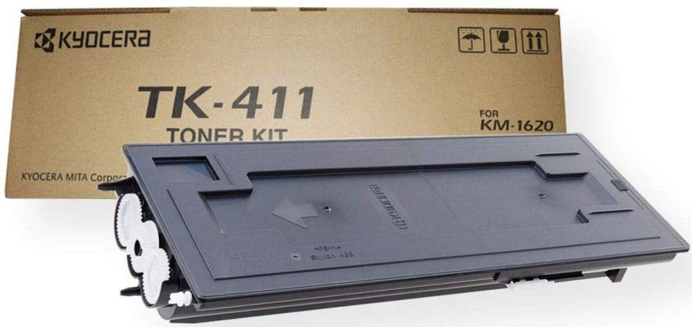 Kyocera TK-411 370AM011 KM-1620 KM-1635 KM-1650 KM-2020 KM-2050 Toner Cartridge (Black) in Retail Packaging