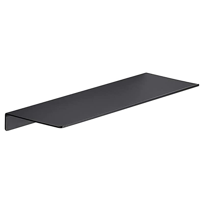 Nastyaer Metal Wall Shelves, Black Floating Shelves,Bathroom Racks, Wall Display Shelves,Wall Mounted Kitchen Spice Racks