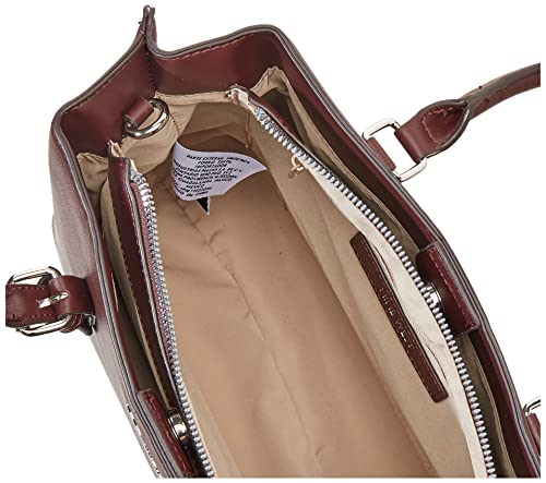 Nine West Doralia Satchel Merlot One Size
