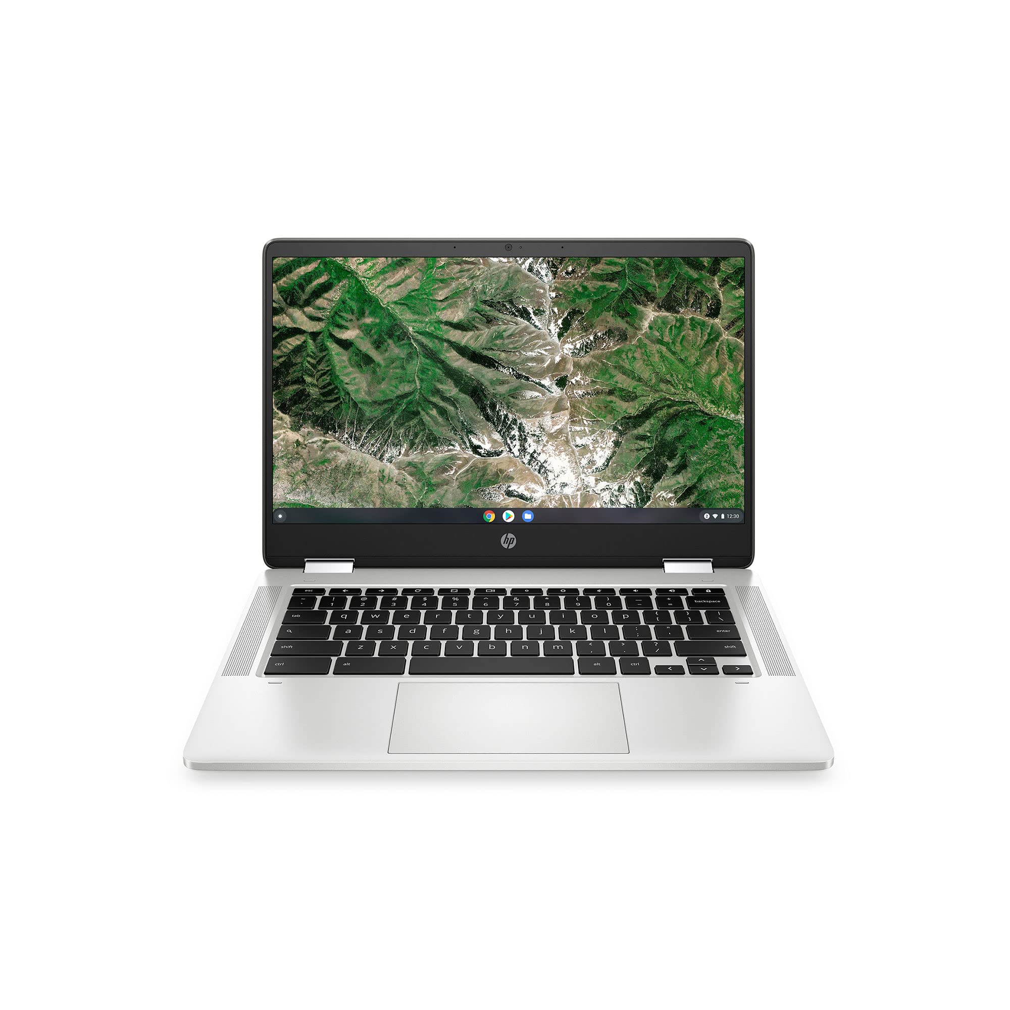 HP Chromebook 14 Laptop, Intel Celeron Processor, 4 GB RAM, 32 GB eMMC, 14” FHD (1920 x 1080) Chrome OS, Webcam & Dual Mics, Work, Entertainment, School, Long Battery Life (14a-na0180nr, 2021)