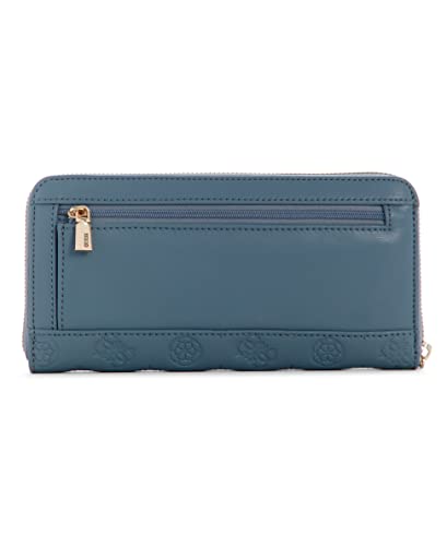 GUESS La Femme Large Zip Around Wallet, Slate