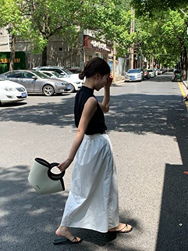 Amazing Song Top Handle Crossbody Bags for Women, Designer Leather Handbag with Removable Strap Inner Purse, Shell Bag