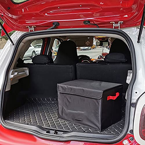 Car Trunk Storage Box Folding Basket Interior Stowing Tidying Organizer for Universal Accesories