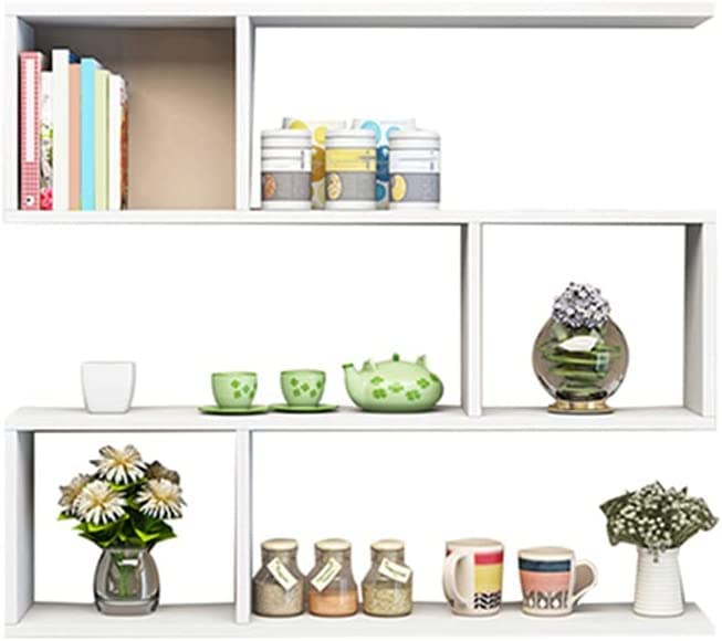 CODOMI Floating Shelf Wood Floating Shelves for Wall Storage Wall Shelf for Study Room Office Living Room Wall Mounted Wooden Display Shelf for Bedroom Garage - Black 31.5" L x 5.9" W x 29.5" H