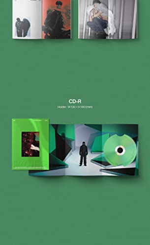 EXO KAI ROVER 3rd Mini Album SLEEVE Version CD+POB+Photobook+Folded lyrics poster on pack+Photocard+Tracking Sealed