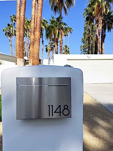 Stainless Steel Wall Mounted Mailbox, Custom Mailbox, Herman Mailbox by Movo Home (Large)