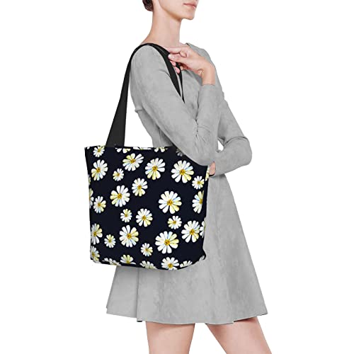Tote Bag for Women Travel Shoulder Bag Hobo Bag Daily Working Handbag Beach Bag Large Capacity Purse Satchel, ( Camomile2 )
