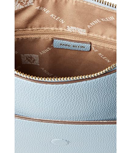 Anne Klein 2 for 1 n/s Crossbody w/Logo Pouch, Blue Haze/Blue Haze/Tonal AK Bias Blue Haze