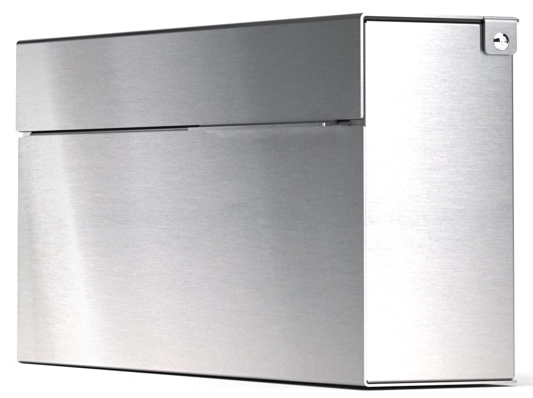 Vsons Design Louis S Mailbox, Stainless Steel, Wall-Mount Mailbox Vsons Design