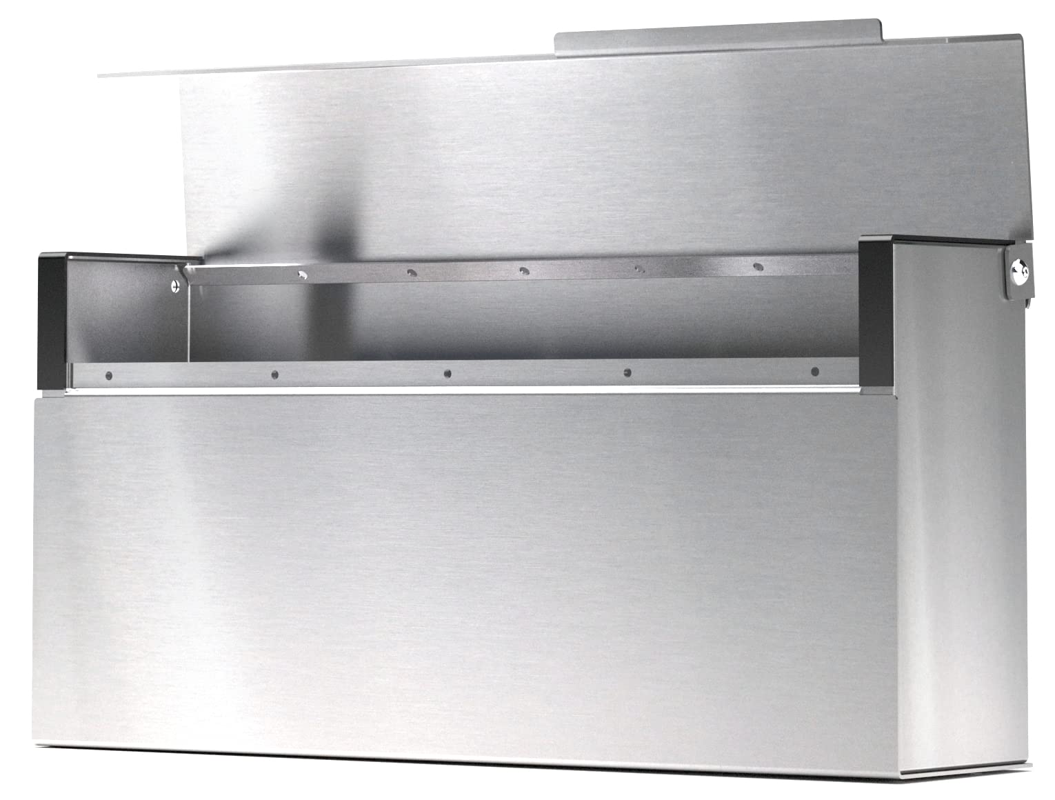 Vsons Design Louis S Mailbox, Stainless Steel, Wall-Mount Mailbox Vsons Design