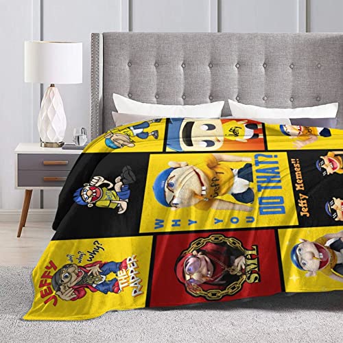 Throw Blankets, Super Soft Fuzzy Lightweight Luxurious Cozy Warm Fluffy Plush Microfiber Blanket for Bed Couch Living Room