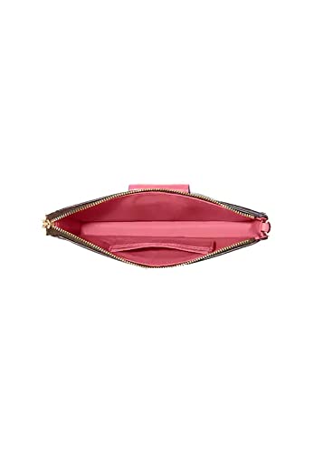 Coach Women's Poppy Crossbody In Signature Canvas With Disco Star Print (Brown/Watermelon)