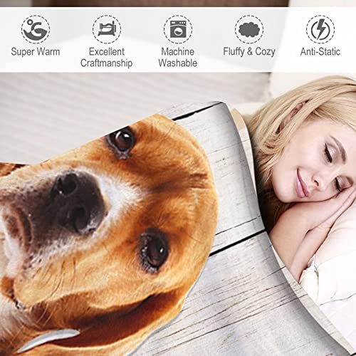 Artsadd Personalized Dog Memorial Blanket with Dog Pictures & Name Custom Pet Memorial Blanket Dog Remembrance Customized Bed Throw Blanket Sympathy Remembrance Made in USA