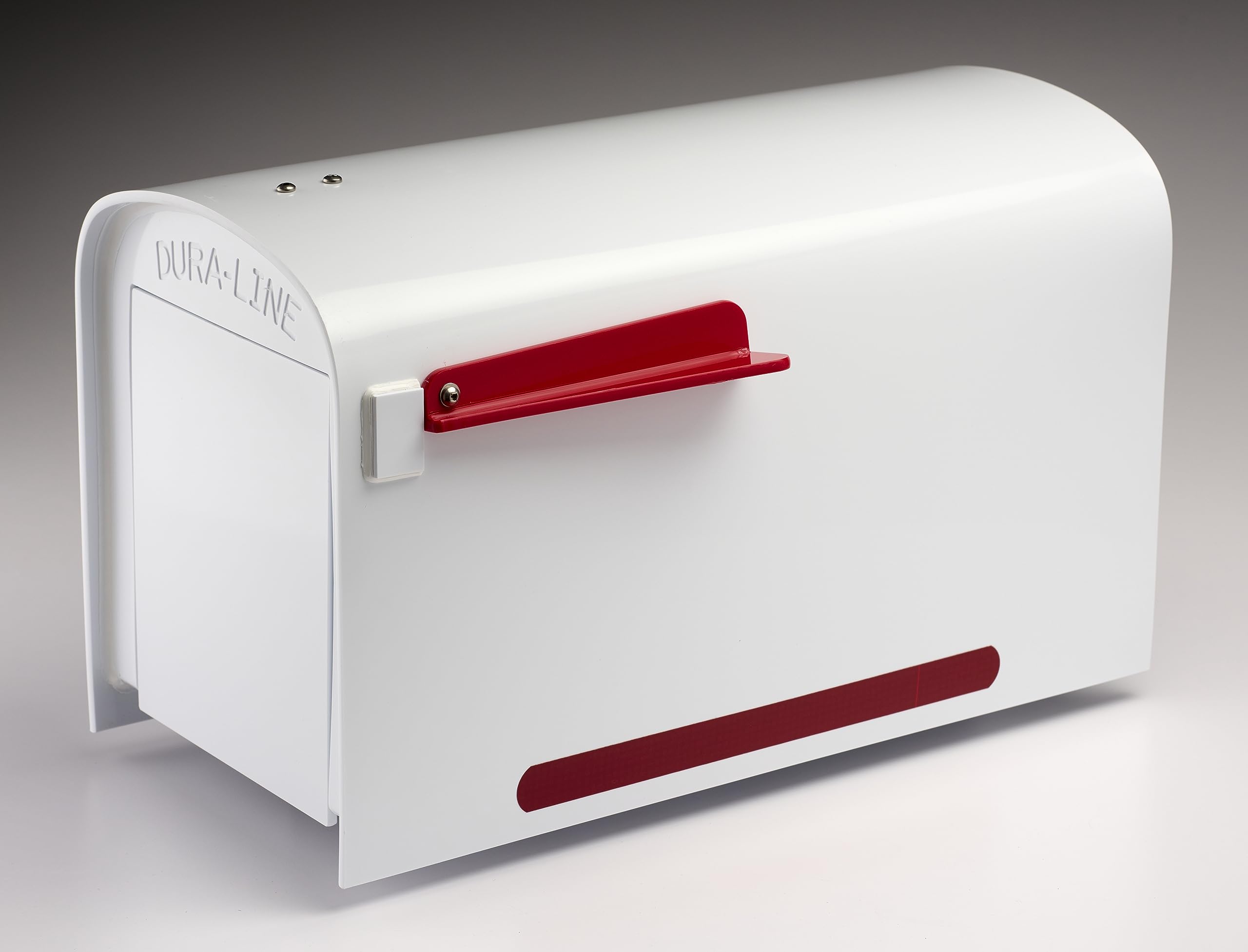 Mailbox Extra Large Mailbox - Extra Large Mailboxes for Outside with Stainless Steel Hinges - Mailbox Extra Large Capacity, Ultra-Durable Mailbox, Vandalproof Thick Puck Board Plastic (White)